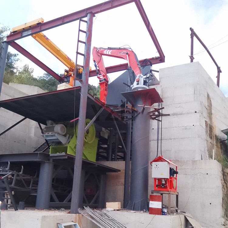 Hydraulic Rock Breaker Boom System With Hydraulic Hammer - Buy ...