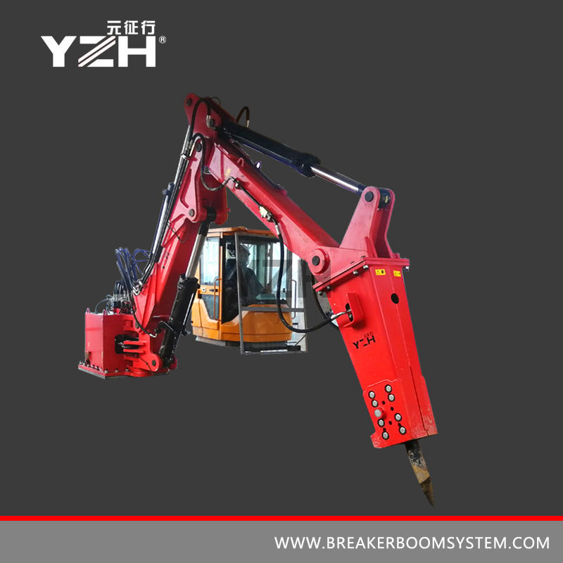 YZH-G330 Rock Breaker Hydraulic Pedestal Boom System - Buy Rock Breaker ...