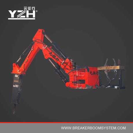 Hydraulic Rock Breaker Boom System For Jaw Crusher Grizzly - Buy ...