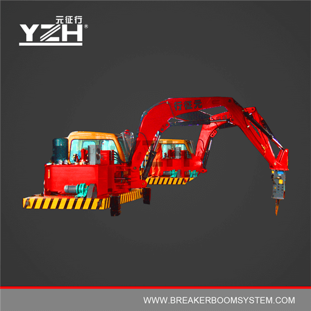 Stationary Type Pedestal Mounted Breaker Boom System - Buy Stationary ...