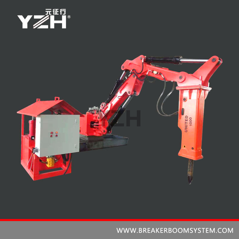 Pedestal Rock Breaker Booms System For Mining Or Grizzly - Buy Breaker ...